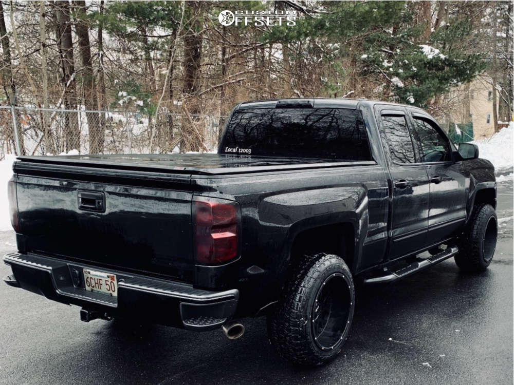 2017 Chevrolet Silverado 1500 with 20x12 -51 Vision Rocker and 305 ...