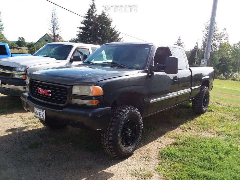 2002 GMC Sierra 1500 with 16x8 0 Raceline Raptor and 285/75R16 Federal ...