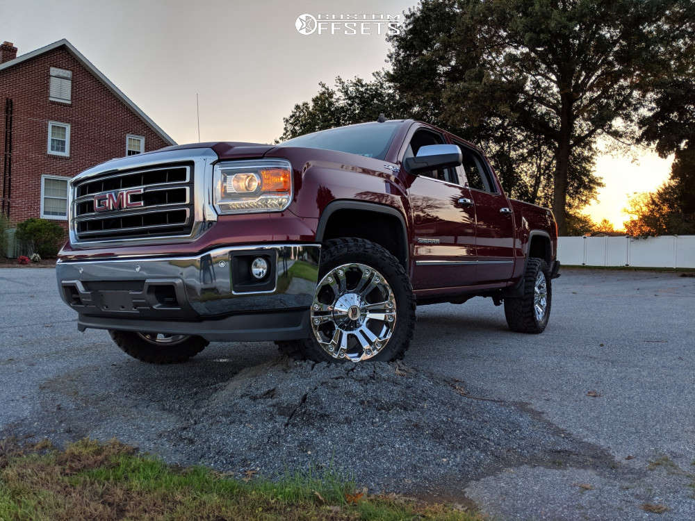 2014 GMC Sierra 1500 with 20x9 18 XD Monster and 305/55R20 Cooper ...