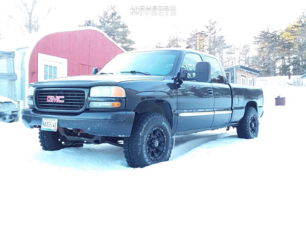 2002 GMC Sierra 1500 with 16x8 0 Raceline Raptor and 285/75R16 Federal ...