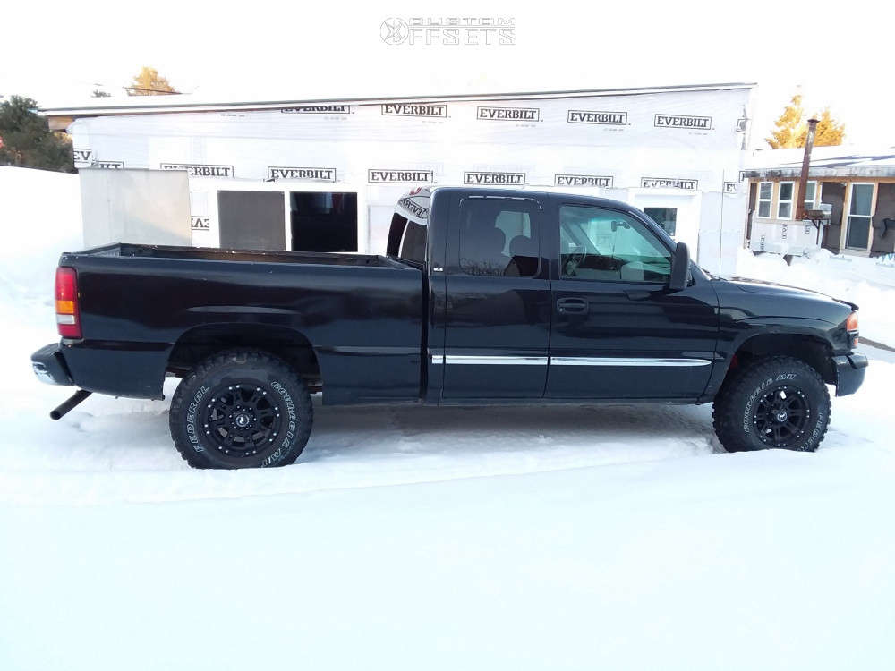 2002 GMC Sierra 1500 with 16x8 0 Raceline Raptor and 285/75R16 Federal ...