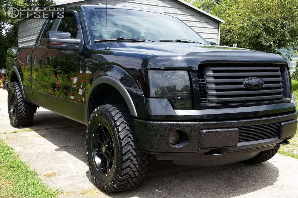 2012 Ford F-150 with 18x9 -12 Mayhem Rampage and 33/12.5R18 Atturo ...