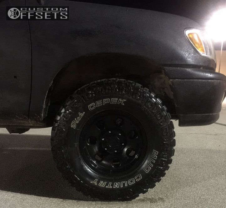 2002 Toyota Tundra with 16x8 -6 MB Wheels Razor and 33/12.5R16 Dick Cepek Mud Country and ...