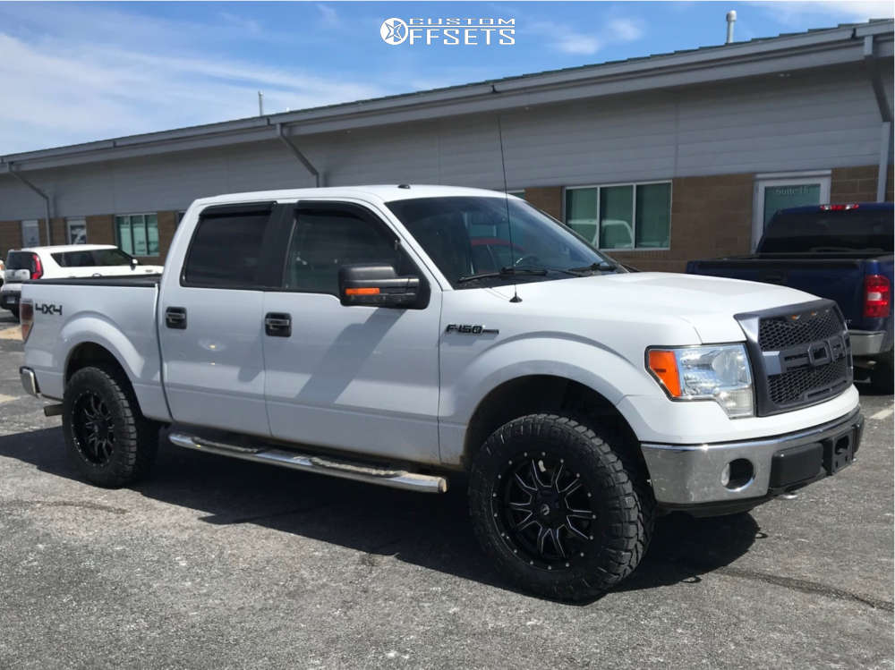 2009 Ford F-150 with 20x9 -1 Fuel Vandal and 275/65R20 Nitto Ridge ...