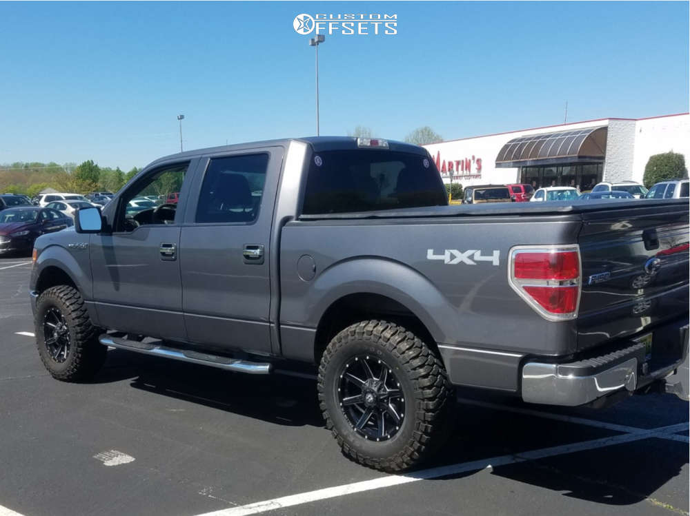 2010 Ford F-150 with 18x9 0 Ballistic Razorback and 35/12.5R18 ...