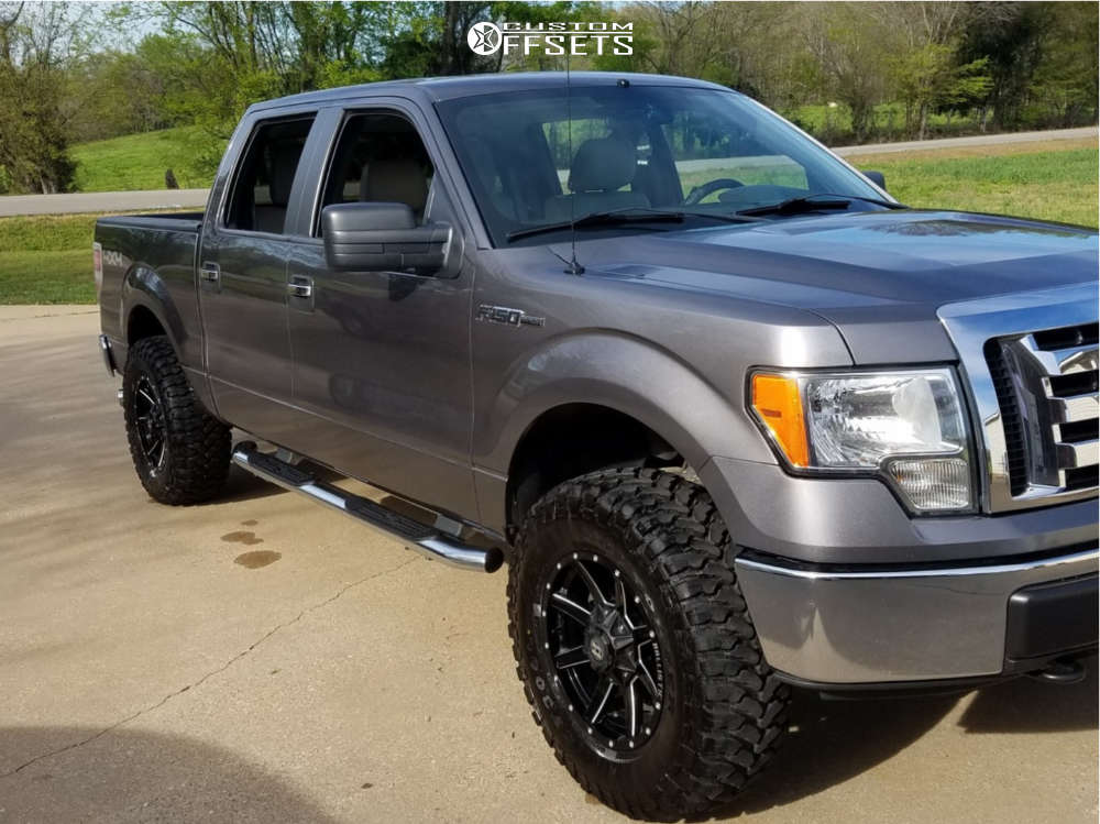 2010 Ford F-150 with 18x9 0 Ballistic Razorback and 35/12.5R18 ...