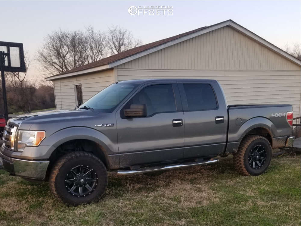 2010 Ford F-150 with 18x9 0 Ballistic Razorback and 35/12.5R18 ...