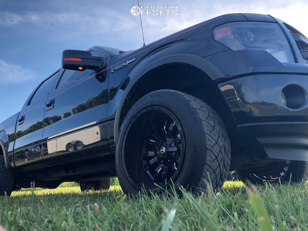 2013 Ford F-150 with 20x12 -44 Fuel Sledge and 305/50R20 Nitto NT420V ...