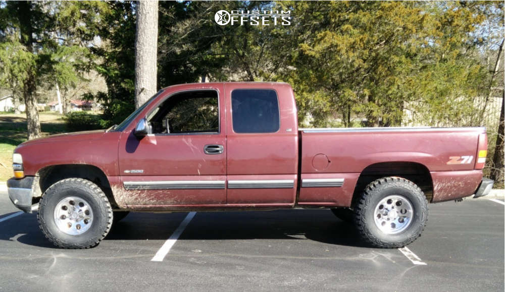 2000 Chevrolet Silverado 1500 with 16x8 -11 Pro Comp Series 69 and 285 ...