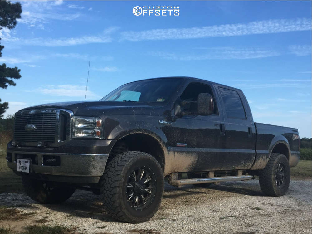 2007 Ford F-250 Super Duty with 20x9 1 Fuel Throttle and 35/12.5R20 ...