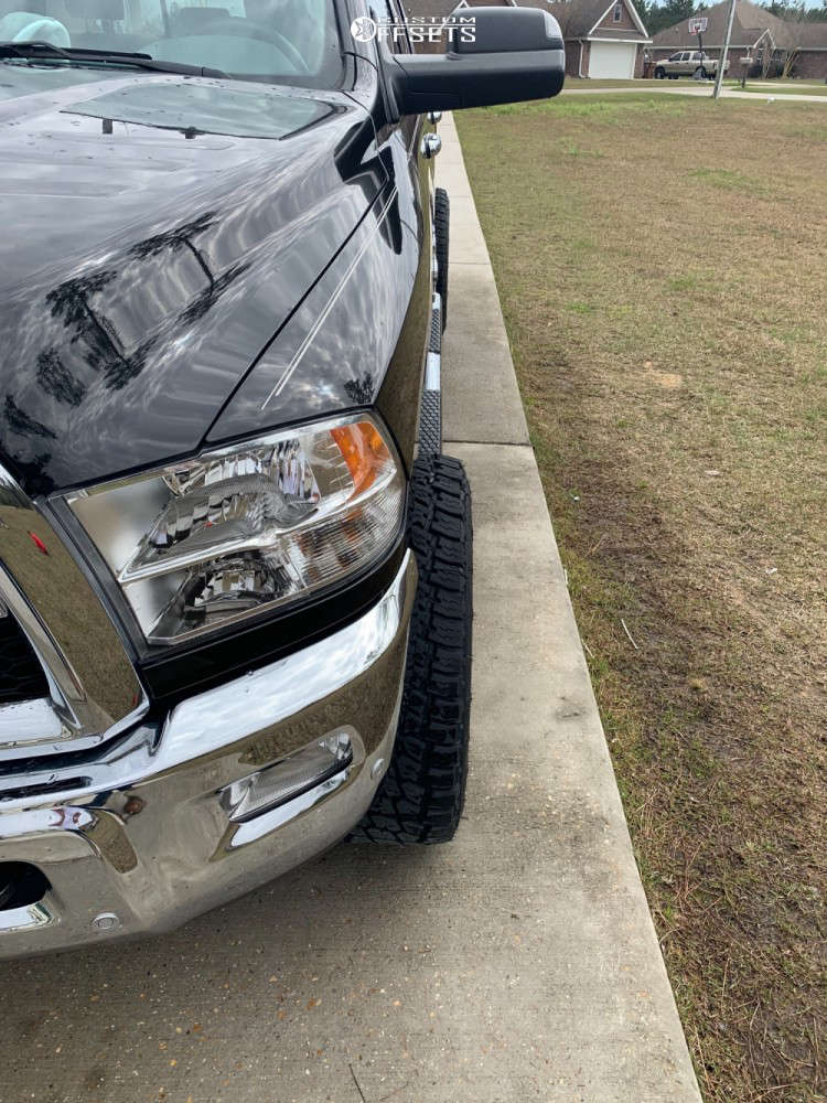 2017 Ram 2500 with 20x10 -19 Dropstars 645mb and 35/12.5R20 Nitto Terra ...