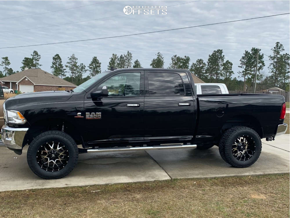 2017 Ram 2500 with 20x10 -19 Dropstars 645mb and 35/12.5R20 Nitto Terra ...