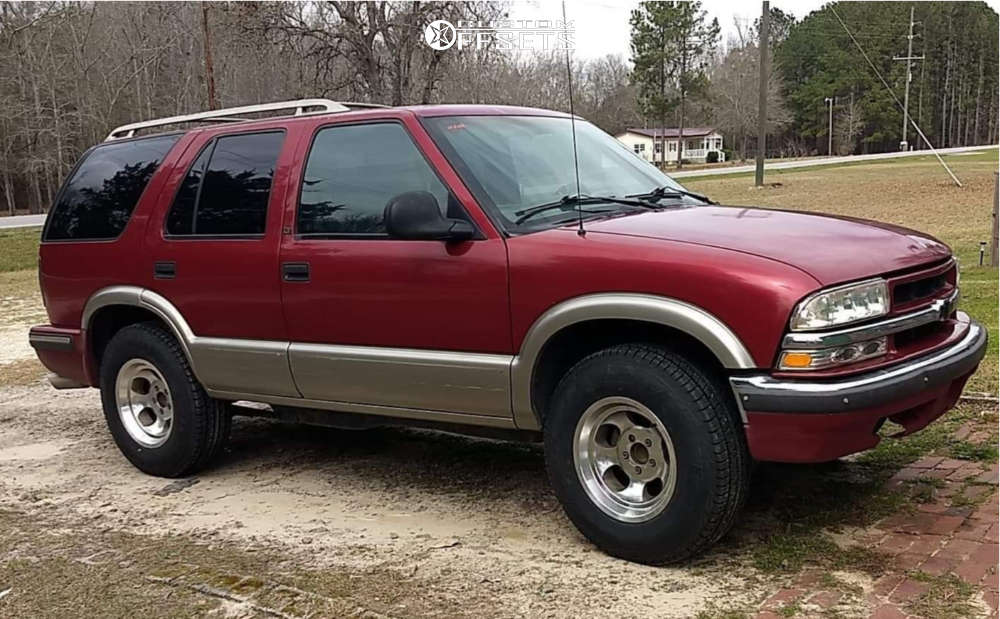 1998 Chevrolet Blazer with 16x8 0 Cragar D Window and 245/75R16 Falken ...