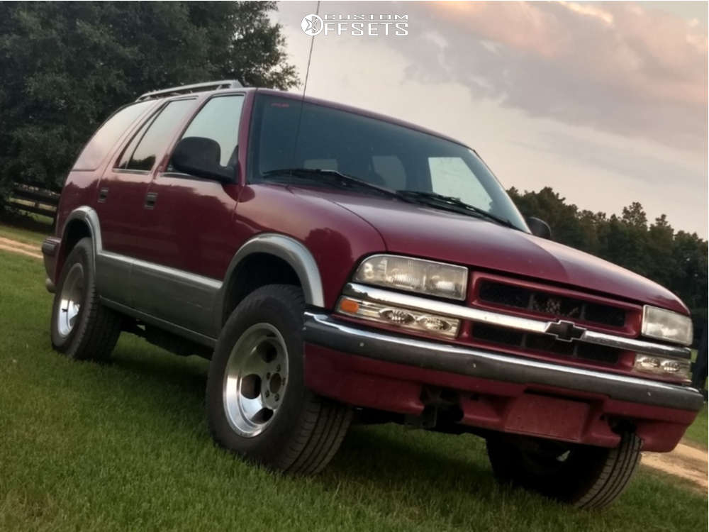 1998 Chevrolet Blazer with 16x8 0 Cragar D Window and 245/75R16 Falken ...