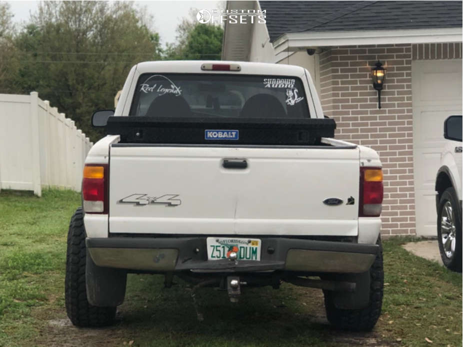 1999 Ford Ranger with 15x10 -88 Bart Wheels Super Trucker and 31/10 ...