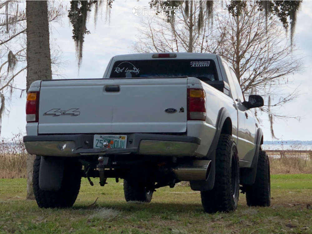 1999 Ford Ranger with 15x10 -88 Bart Wheels Super Trucker and 31/10 ...