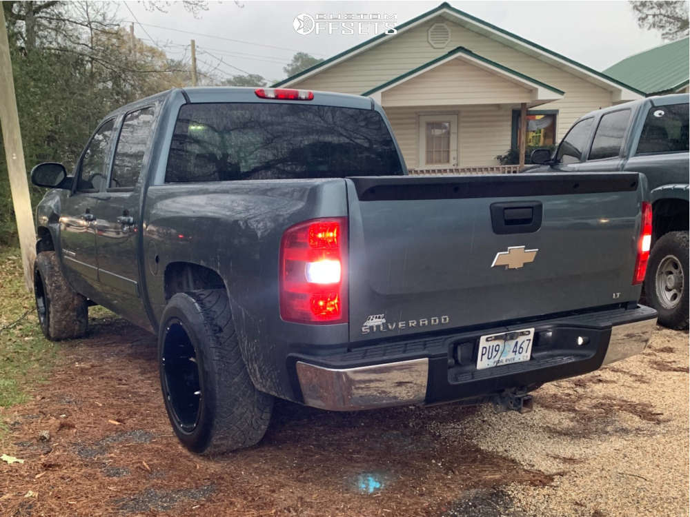 2008 Chevrolet Silverado 1500 with 20x12 -51 Vision Prowler and 305 ...