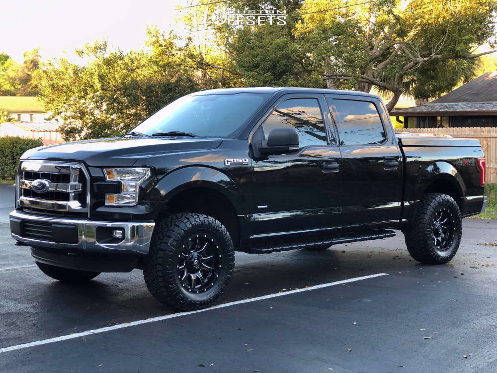 2016 Ford F-150 with 18x9 1 Fuel Vandal and 33/12.5R18 Nitto Ridge ...