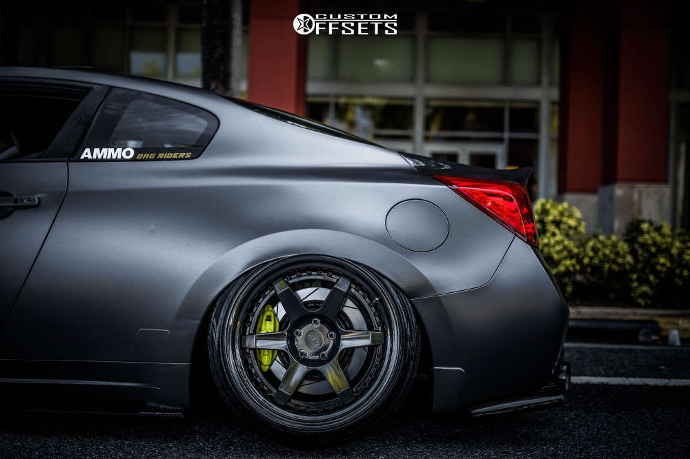 Stanced Nissan Altima Coupe