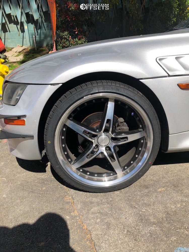 1997 BMW Z3 with 19x8.5 20 MRR Gt5 and 235/35R19 Nankang NS-25 and ...