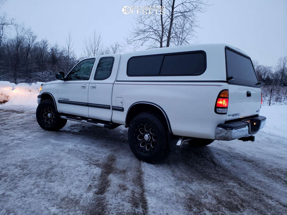 2002 Toyota Tundra with 17x9 15 RTX Offroad Blast Ii and 275/70R17 ...