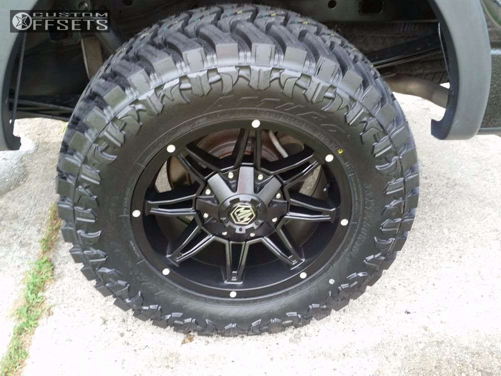 2012 Ford F-150 with 18x9 -12 Mayhem Rampage and 33/12.5R18 Atturo ...