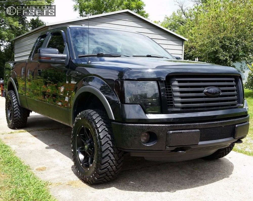 2012 Ford F-150 with 18x9 -12 Mayhem Rampage and 33/12.5R18 Atturo ...
