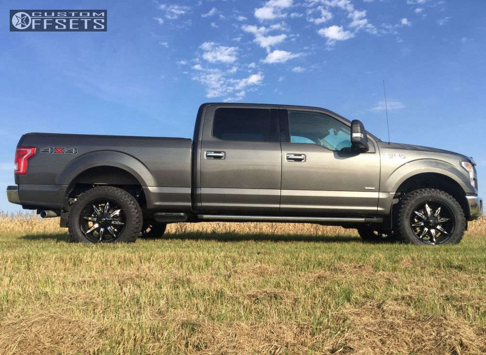 2016 Ford F-150 with 20x9 12 Vision Manic and 285/60R20 Kanati Trail ...