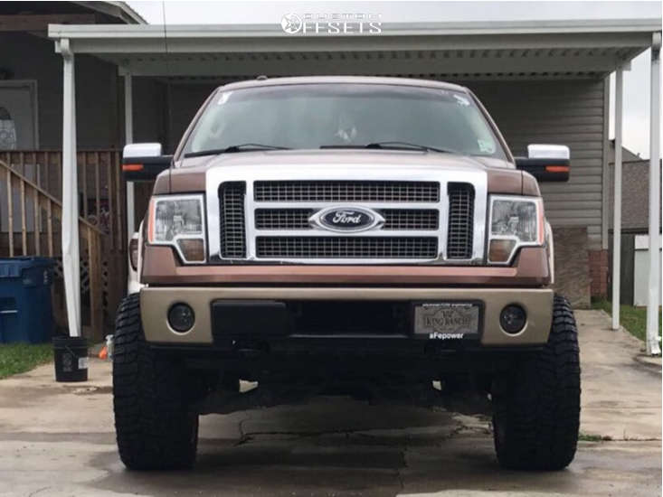 2012 Ford F-150 with 22x12 -40 American Force Vector Fp and 325/50R22 ...