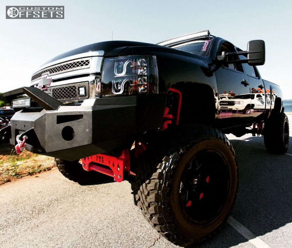 2013 Chevrolet Silverado 2500 HD with 22x14 -76 Hostile Knuckles and 40 ...