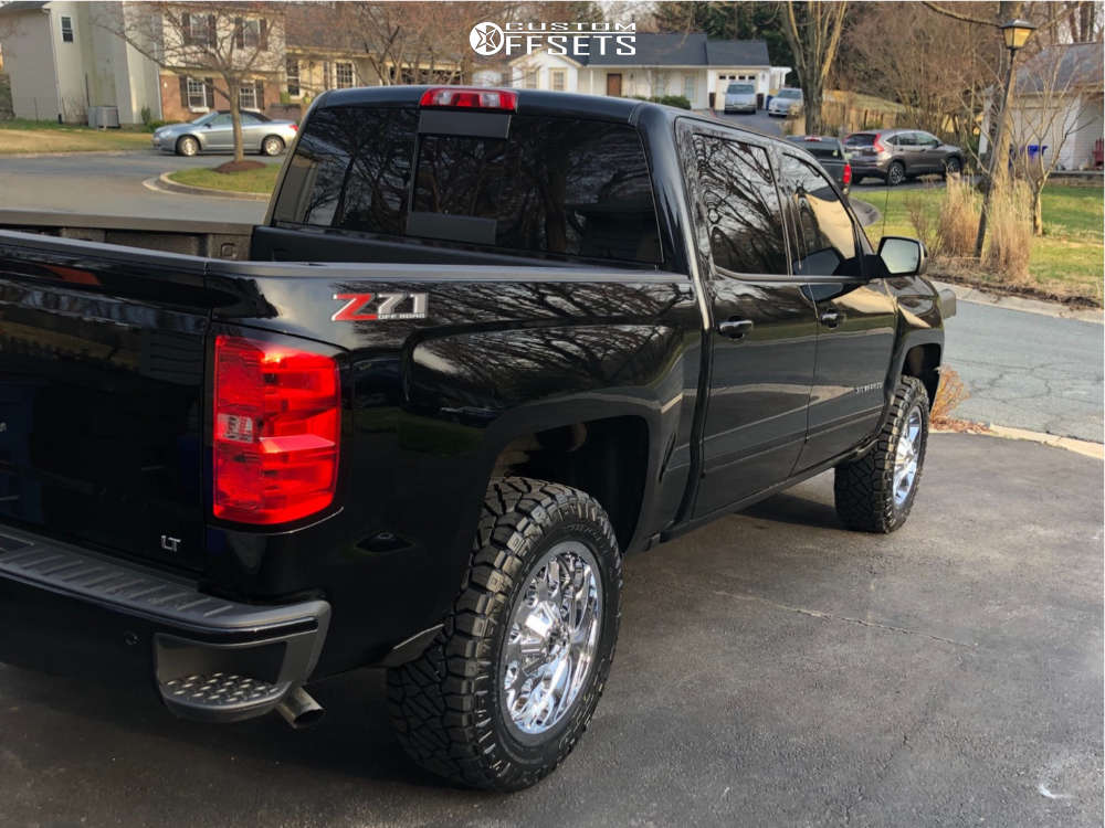2018 Chevrolet Silverado 1500 with 20x9 10 RBP 73r and 275/60R20 Nitto ...