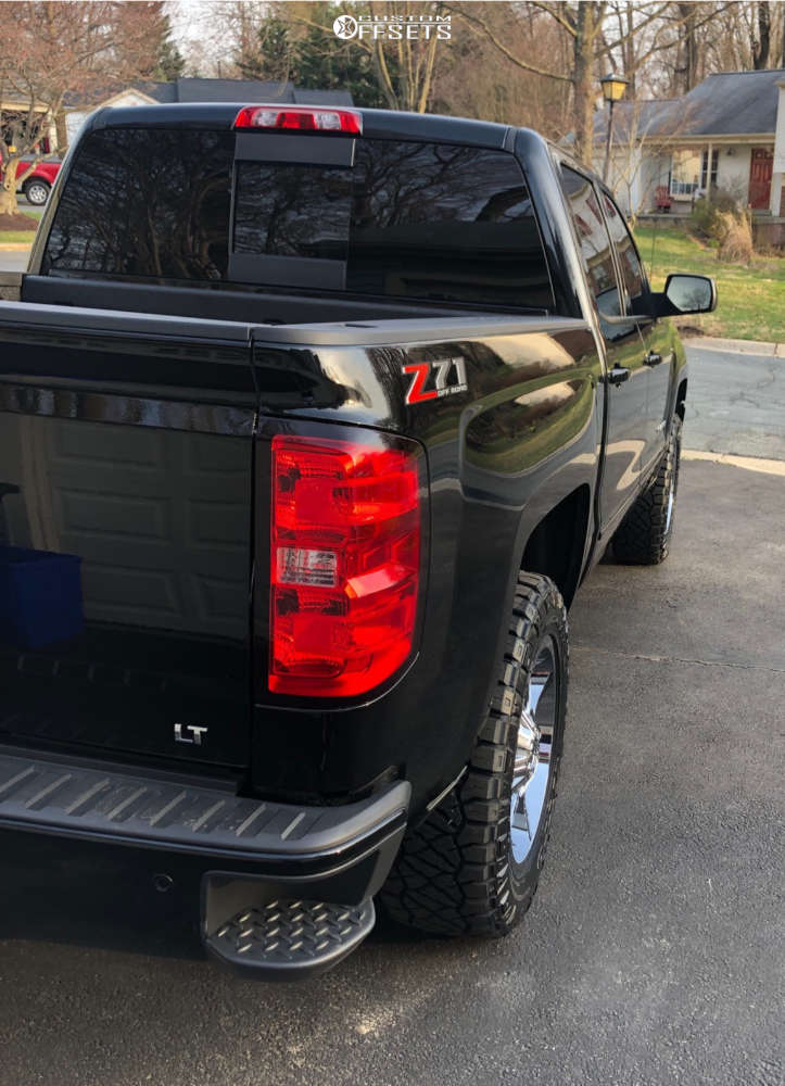 2018 Chevrolet Silverado 1500 with 20x9 10 RBP 73r and 275/60R20 Nitto ...