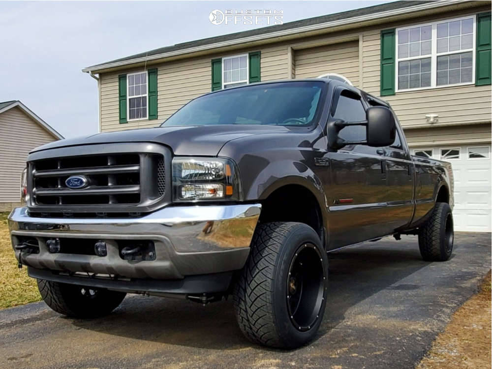 2004 Ford F-250 Super Duty with 20x12 -51 Vision Rocker and 305/50R20 ...