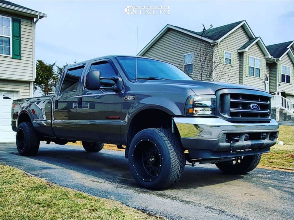2004 Ford F-250 Super Duty with 20x12 -51 Vision Rocker and 305/50R20 ...