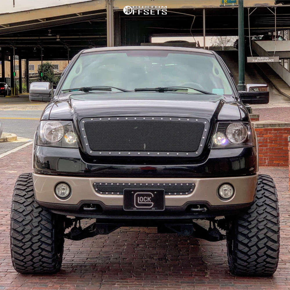 2006 Ford F-150 with 22x14 -75 Fuel Triton and 375/45R22 Nitto Trail ...