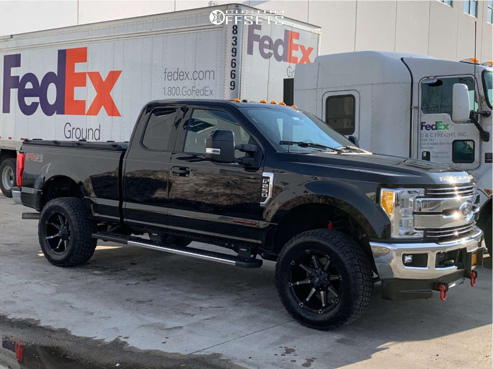2017 Ford F-250 Super Duty with 20x10 -12 Fuel Coupler and 35/12.5R20 ...