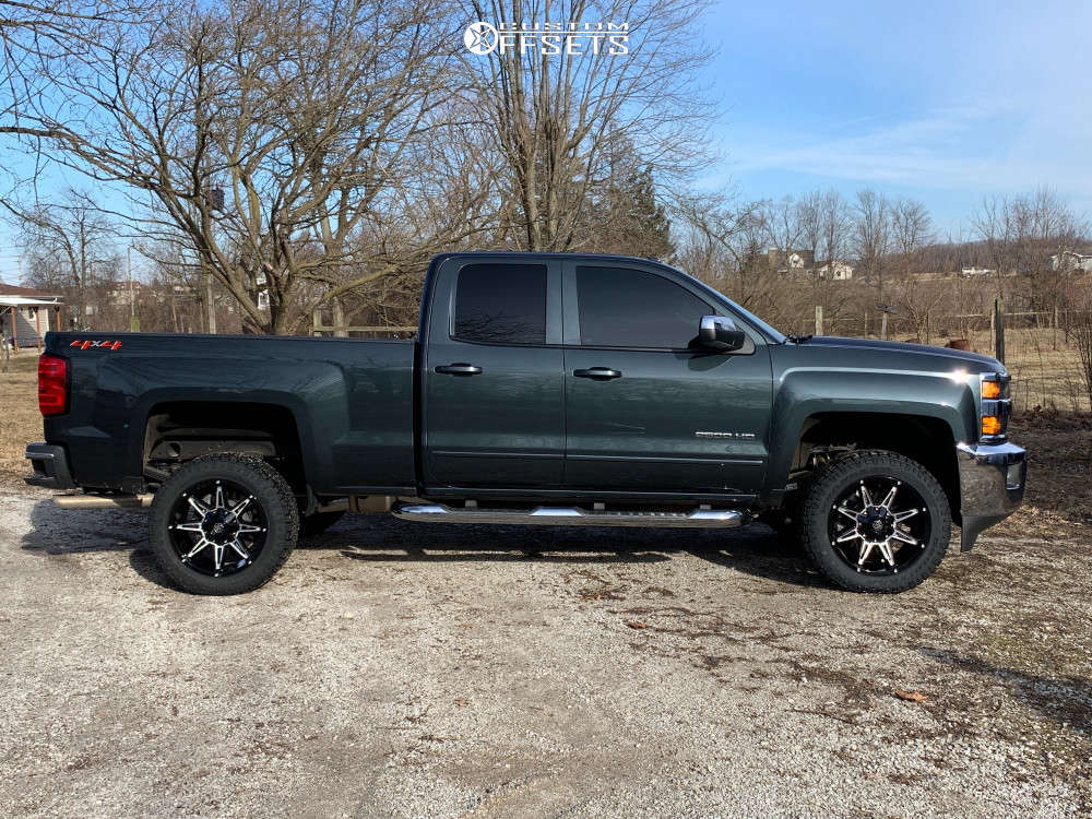 2018 Chevrolet Silverado 2500 HD with 20x9 18 Mayhem Rampage and 275 ...