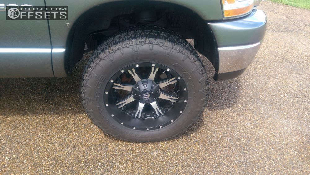 2006 Dodge Ram 1500 with 20x10 -24 Fuel Nutz and 295/60R20 Nitto Terra ...