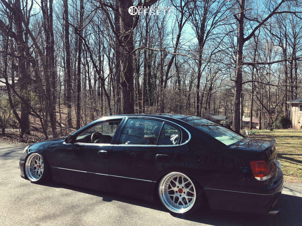2001 Lexus GS300 with 18x9.5 -4 GMR Gs-5 and 215/35R18 Federal 595 Evo ...