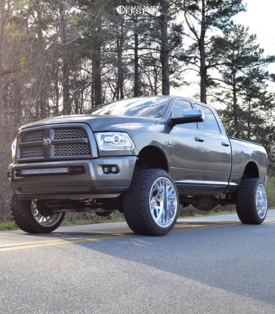 2011 Ram 2500 with 24x14 -73 American Force Lucky Ss and 35/13.5R24 AMP ...