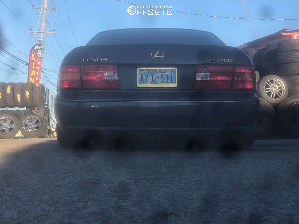 1999 Lexus LS400 with 18x9.5 15 Aodhan Ds03 and 225/35R18 Nankang NS-25 ...