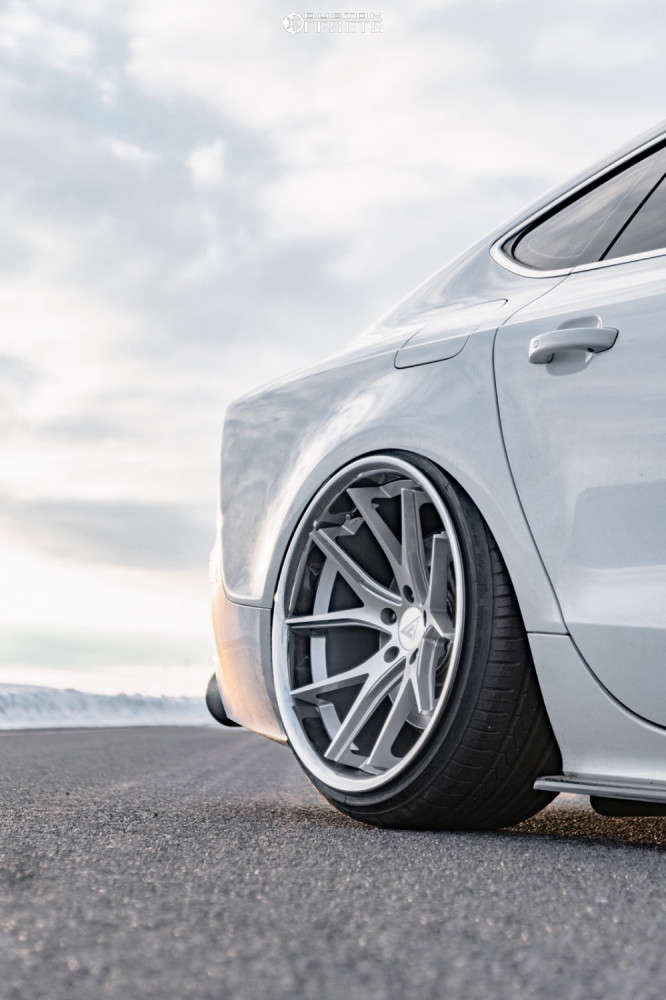 2013 Audi A7 Quattro with 20x11.5 30 Ferrada FR2 and 265/30R20 Lexani ...