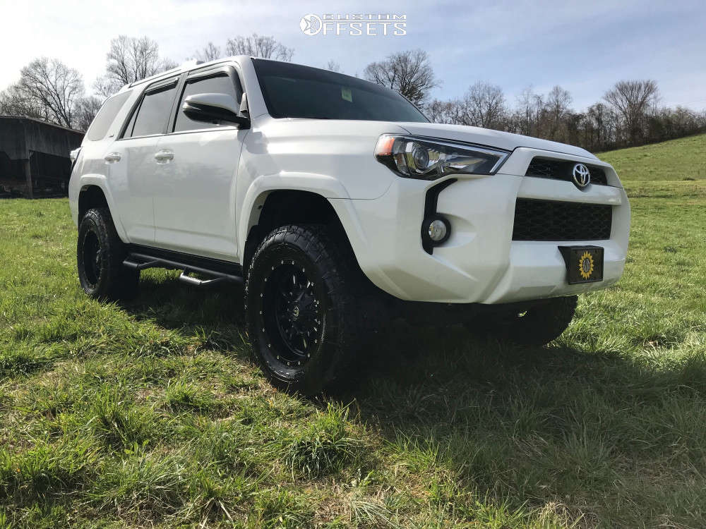 2015 Toyota 4Runner with 18x9 1 Fuel Krank and 285/65R18 Nitto Terra ...