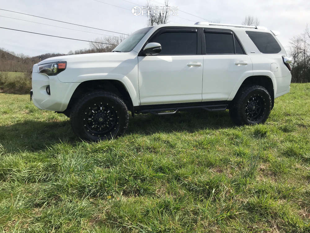 2015 Toyota 4Runner with 18x9 1 Fuel Krank and 285/65R18 Nitto Terra ...