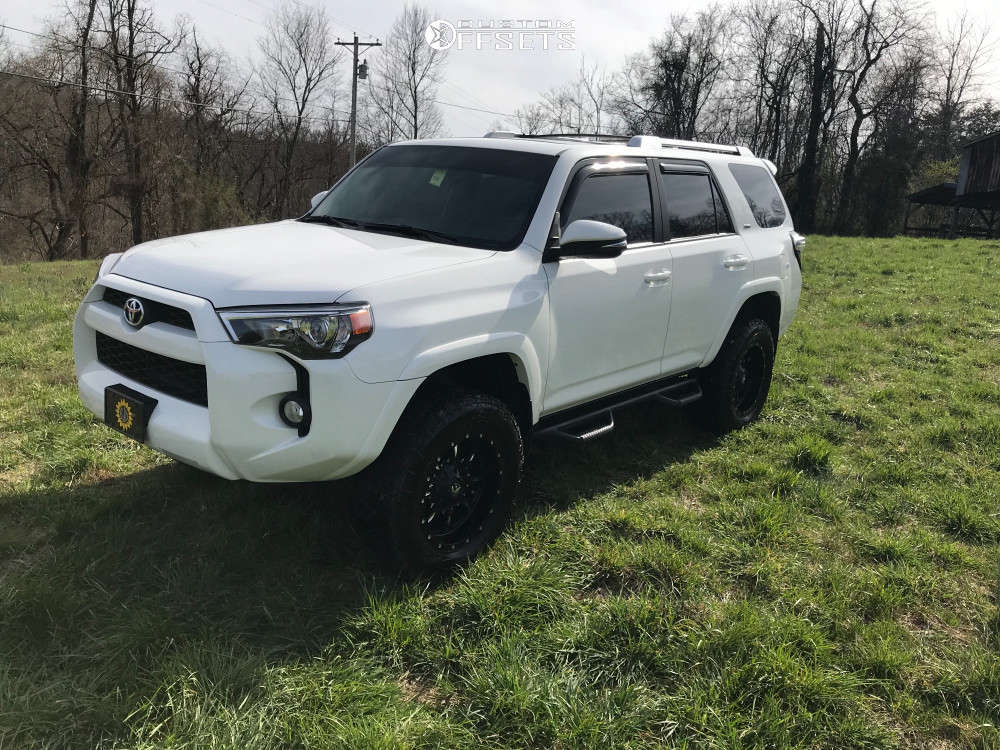 2015 Toyota 4Runner with 18x9 1 Fuel Krank and 285/65R18 Nitto Terra ...