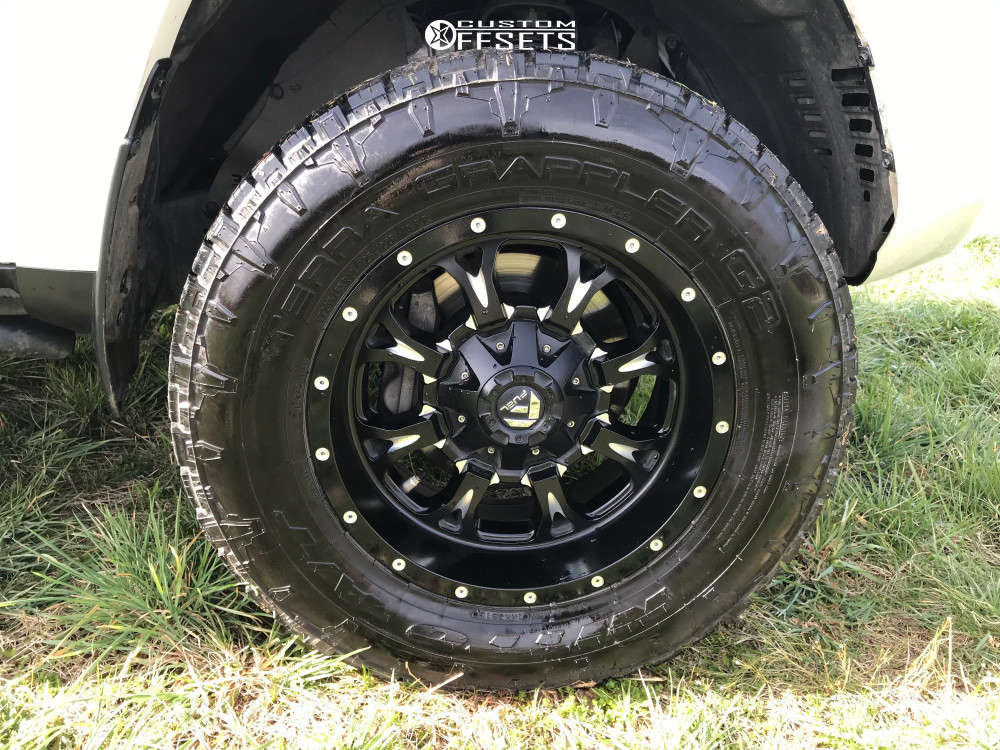 2015 Toyota 4Runner with 18x9 1 Fuel Krank and 285/65R18 Nitto Terra ...