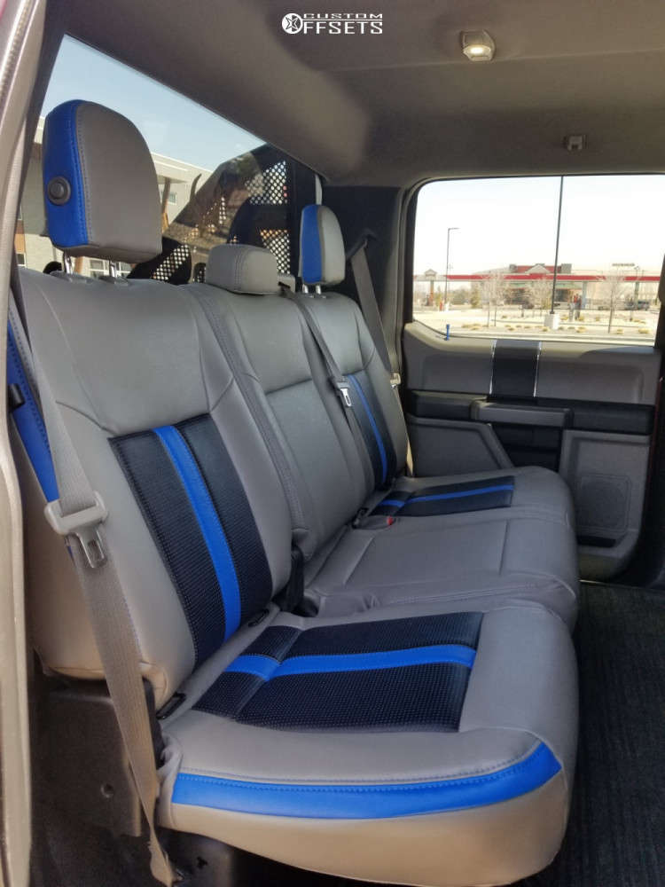 2015 Ford F-150 with 20x10 -25 Vision Rebel and 295/60R20 Atturo Trail ...