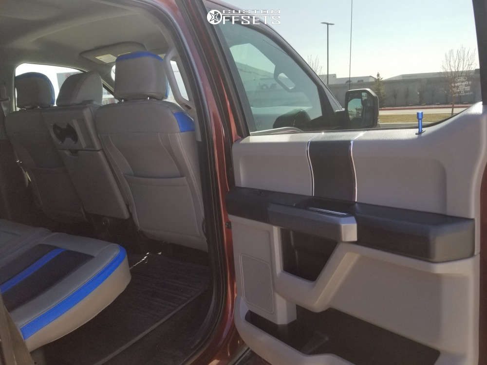 2015 Ford F-150 with 20x10 -25 Vision Rebel and 295/60R20 Atturo Trail ...