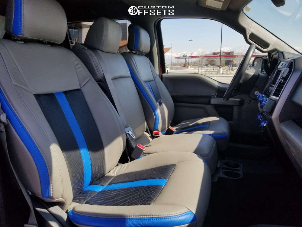 2015 Ford F-150 with 20x10 -25 Vision Rebel and 295/60R20 Atturo Trail ...