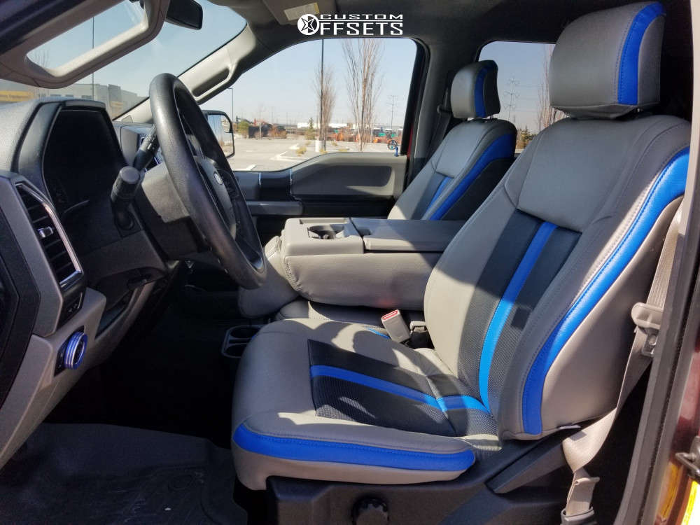 2015 Ford F-150 with 20x10 -25 Vision Rebel and 295/60R20 Atturo Trail ...